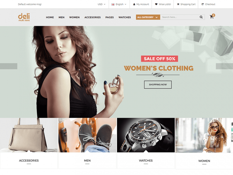 Deli - Fashion HTML Template - Bootstrap Templates