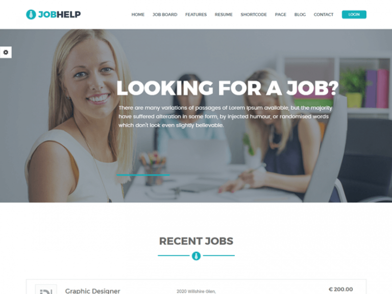 Jobhelp - Job Board Responsive HTML Template - Bootstrap Templates