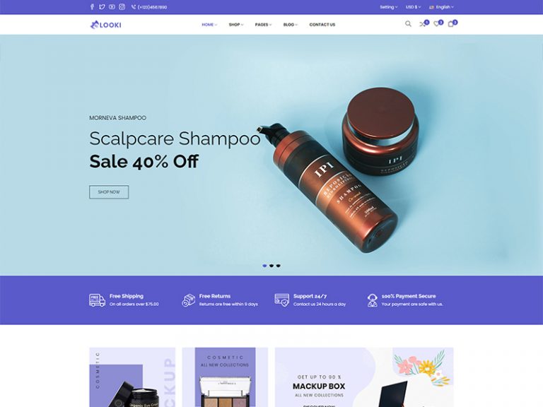 Looki - Responsive eCommerce HTML5 Template - Bootstrap Templates